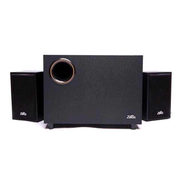 Zeus Z-100 2.1 Multimedia Speaker System, Audio, Soundbars, Speakers ...