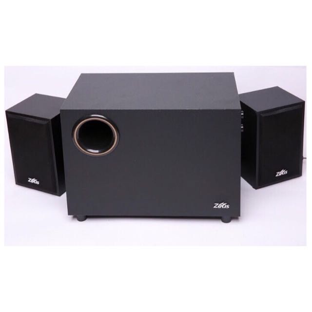 Zeus Z-100 2.1 Multimedia Speaker System, Audio, Soundbars, Speakers ...