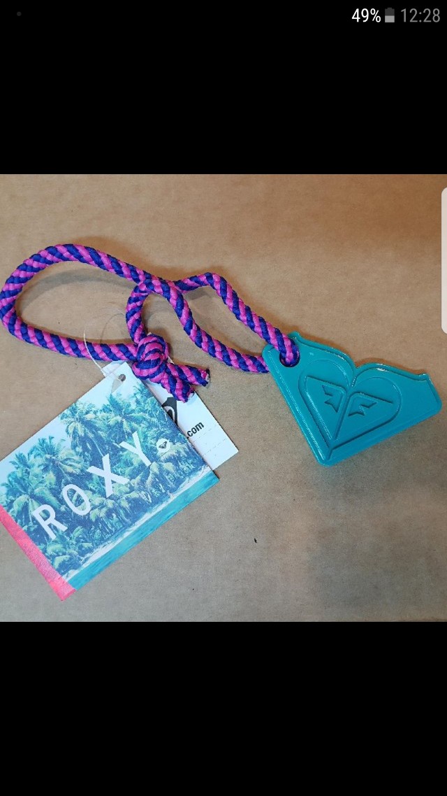 Authentic ROXY Bag Charm/ Keychain, Women's Fashion, Watches ...