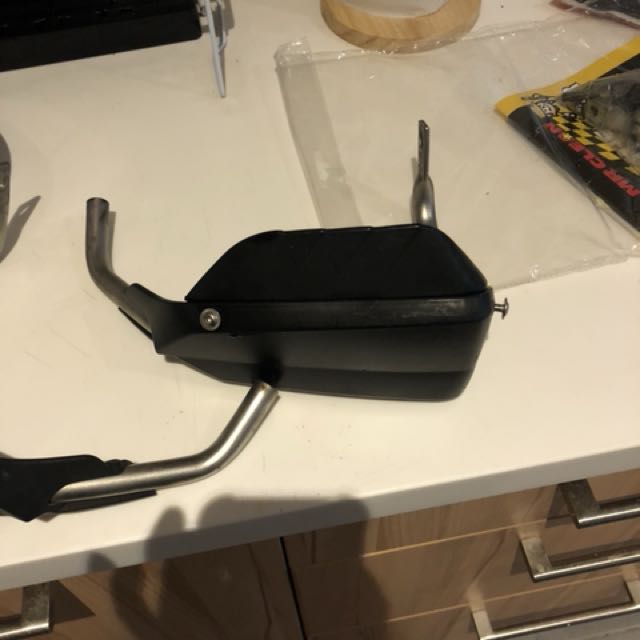Bmw f800gs handguard, Motorcycles, Motorcycle Accessories on Carousell
