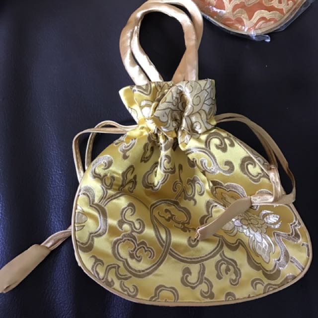 Chinese traditional hand bag, Luxury, Bags & Wallets on Carousell