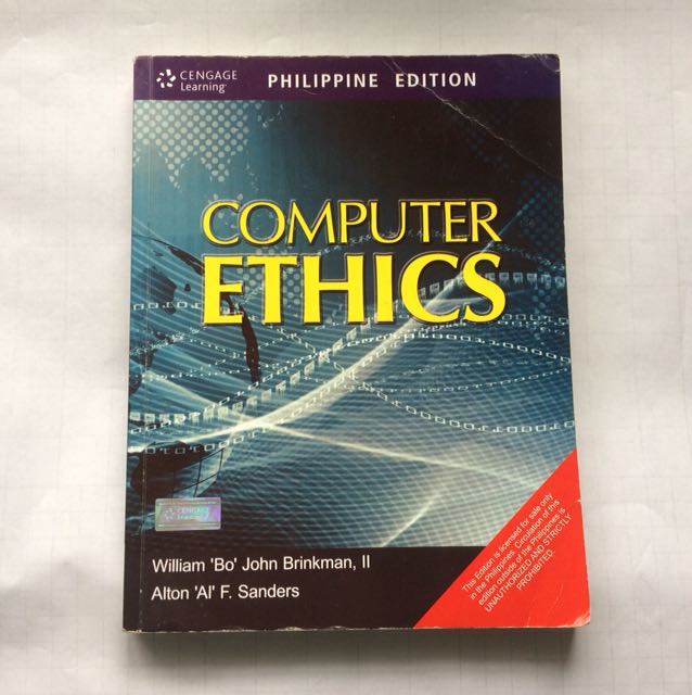 Computer Ethics (Philippine Edition), Hobbies & Toys, Books & Magazines ...