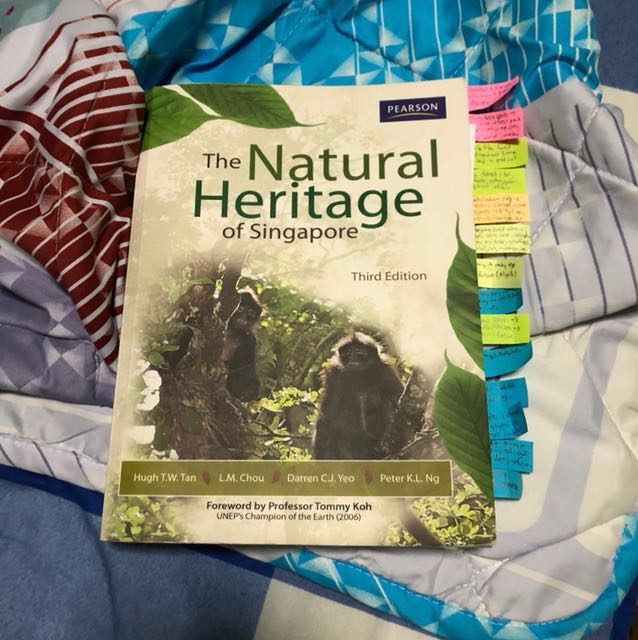 GES1201 Natural Heritage textbook + notes, Hobbies & Toys, Books ...