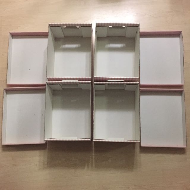 IKEA - PINGLA, Box with lid (4pcs), Furniture, Others on Carousell
