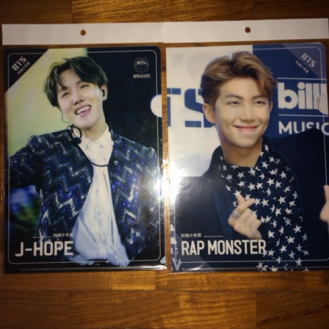 KPOP Bts L shaped folders, Hobbies & Toys, Memorabilia & Collectibles ...