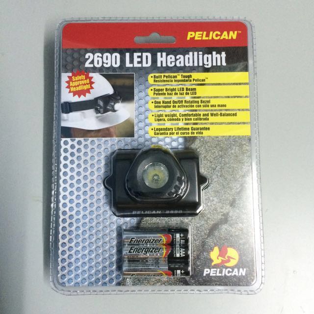 Pelican HeadsUp Lite Portable Compact 2690 Headlight BRAND NEW WITH BOX ...