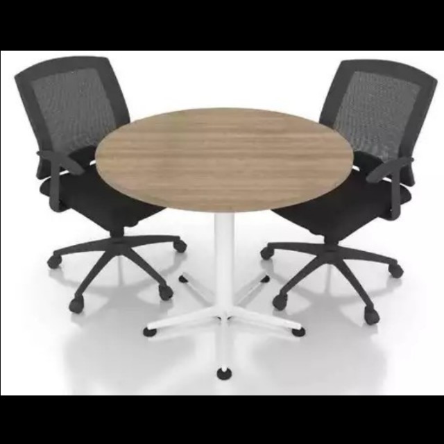 Round Discussion Table with Star Base, Furniture & Home Living ...