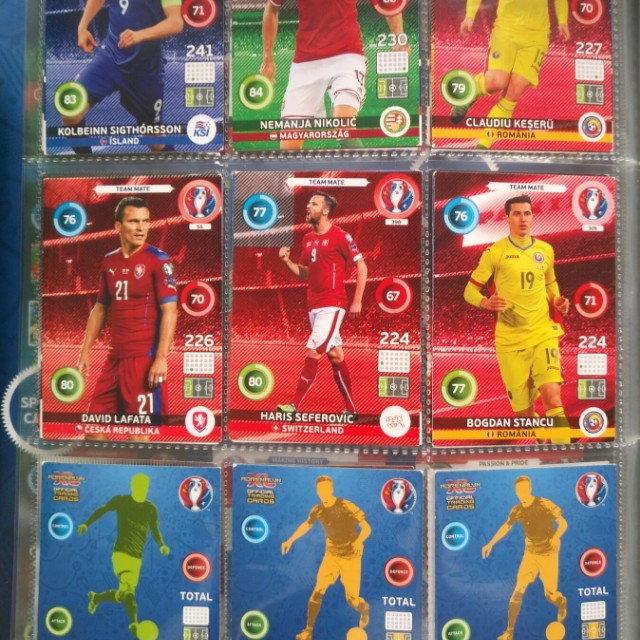 Stack of UEFA Euro 2016 Adrenalyn Cards, Hobbies & Toys, Toys & Games ...