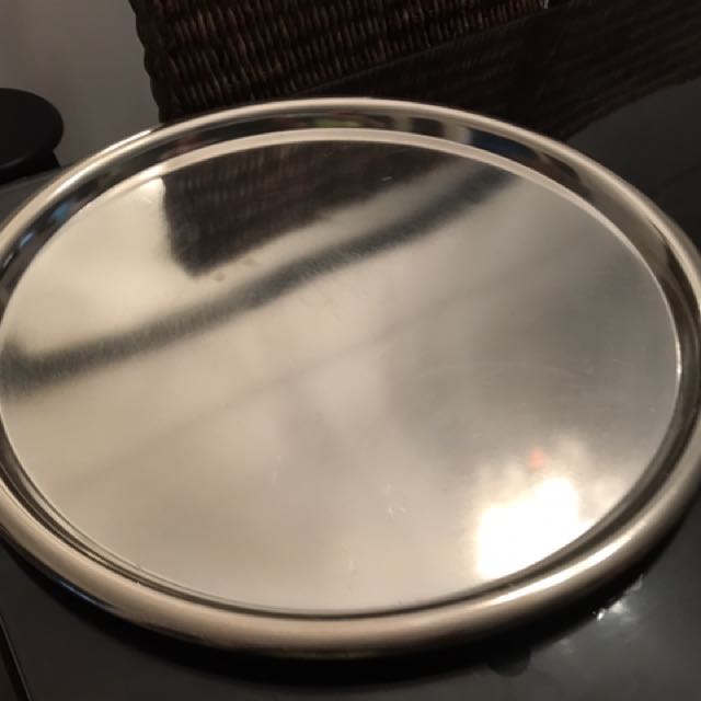Stainless steel food platter, TV & Home Appliances, Kitchen Appliances ...