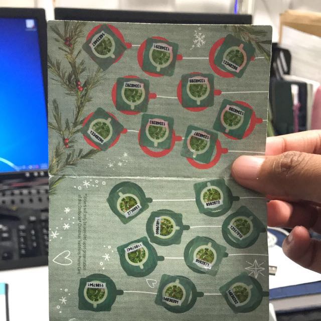 Starbucks Sticker Card complete, Tickets & Vouchers, Store Credits on ...