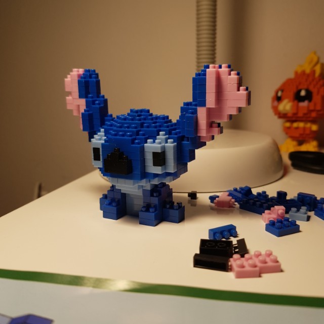 Stitch Miniblock Disney, Hobbies & Toys, Toys & Games on Carousell