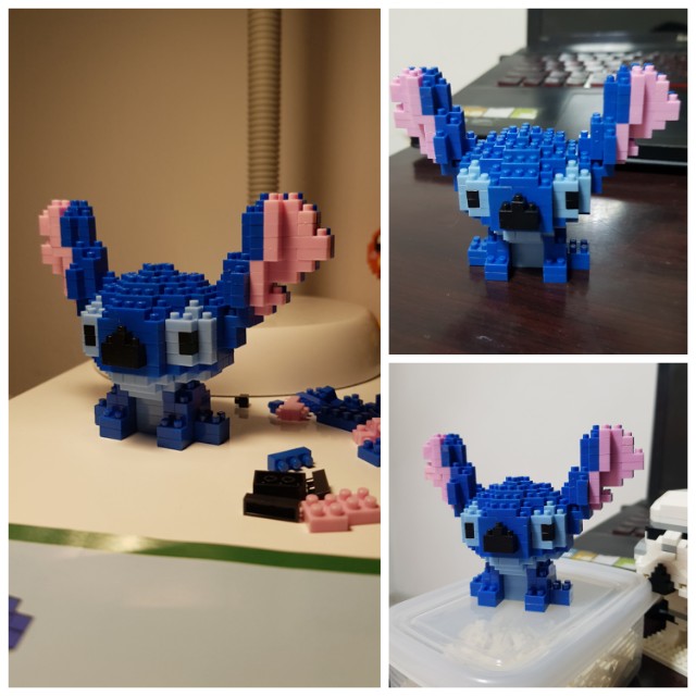 Stitch Miniblock Disney, Hobbies & Toys, Toys & Games on Carousell