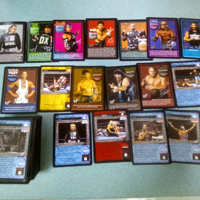 WWE cards, Toys & Games, Board Games & Cards on Carousell