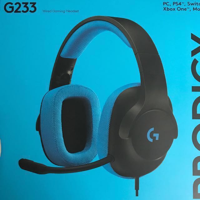 BNIB Logitech G233 headset, Audio, Headphones & Headsets on Carousell