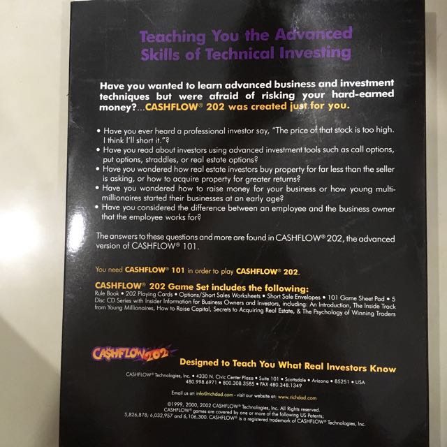 CashFlow 202, Hobbies & Toys, Toys & Games on Carousell