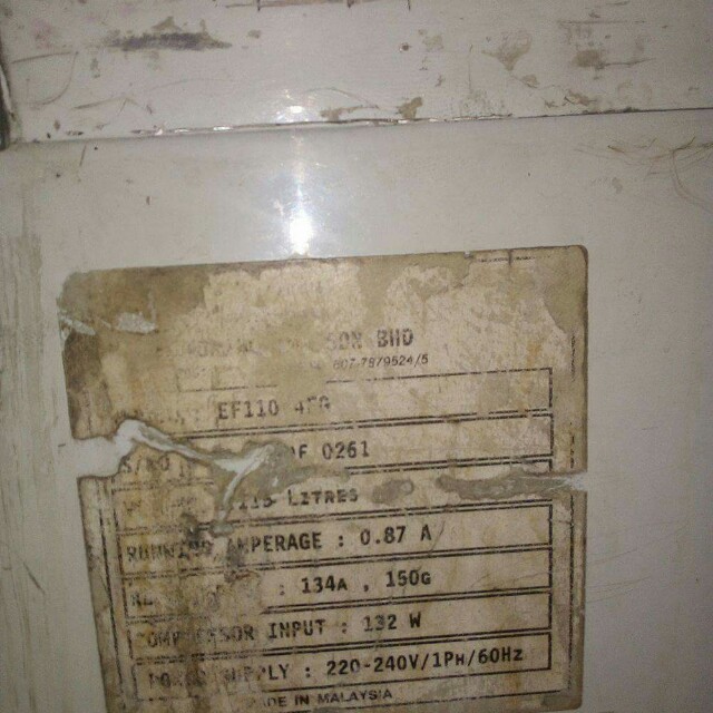 Defective Freezer for Spare parts, TV & Home Appliances, Kitchen ...
