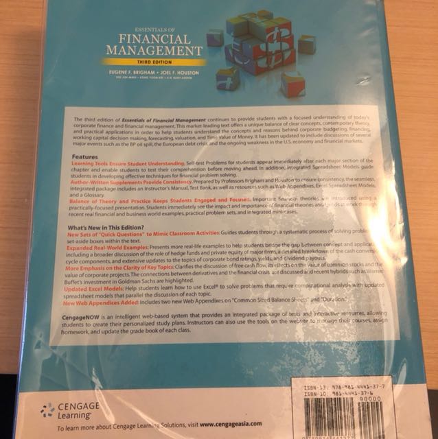 Essentials Of Financial Management (AB1201 Financial Management ...