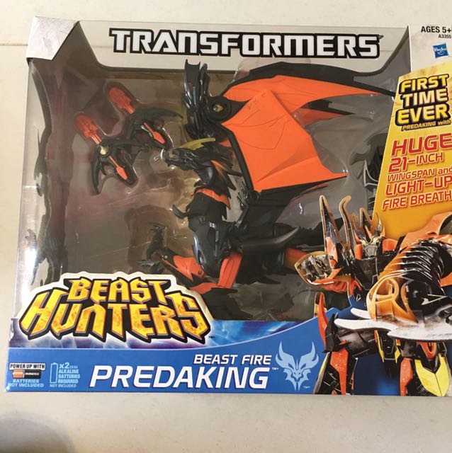 Hasbro Transformers Prime Beast Hunters Beast Fire Predaking, Hobbies ...