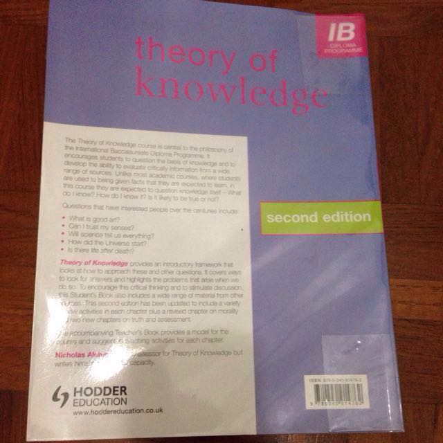 IB Diploma- Theory Of Knowledge 2nd Edition, Hobbies & Toys, Books ...