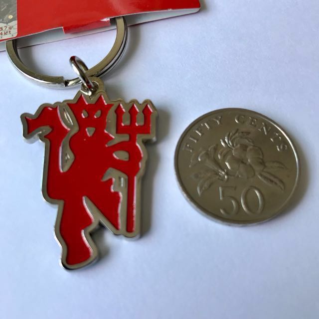Manchester United (Man Utd) FC Red Devil Keyring (Keychain) #accessory ...