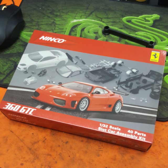 Ninco 1/32 Ferrari 360 GTC slot car kit, Hobbies & Toys, Toys & Games ...