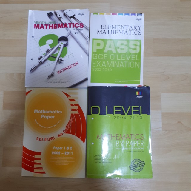 O Level Mathematics Assessment Books, Hobbies & Toys, Books & Magazines ...
