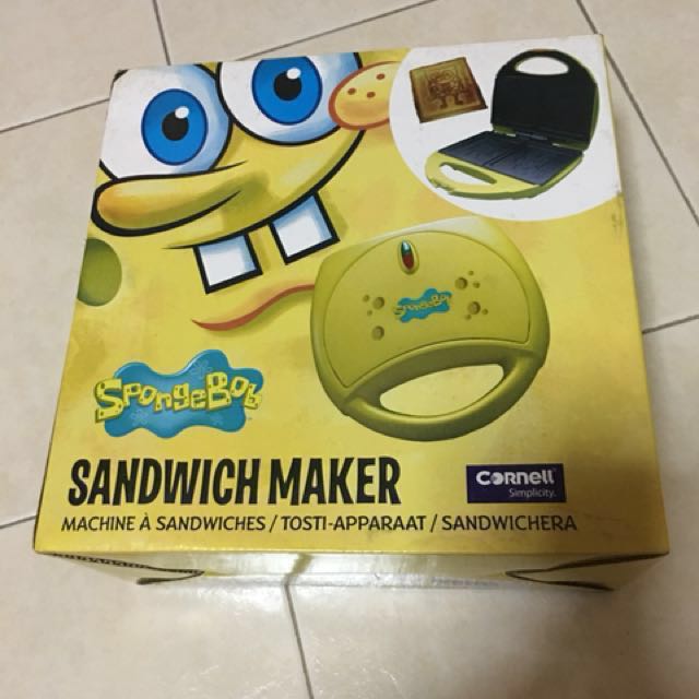 Spongebob Sandwich Maker, TV & Home Appliances, Kitchen Appliances ...