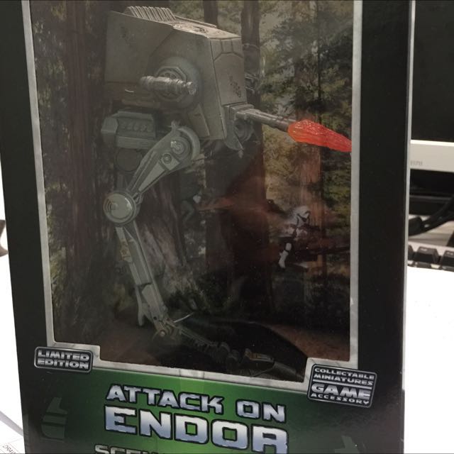 Star Wars Attack On Endor Scenario Pack, Hobbies & Toys, Toys & Games ...
