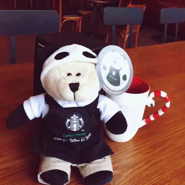 Starbucks Chengdu Panda Bearista Bear Plush, Hobbies & Toys ...
