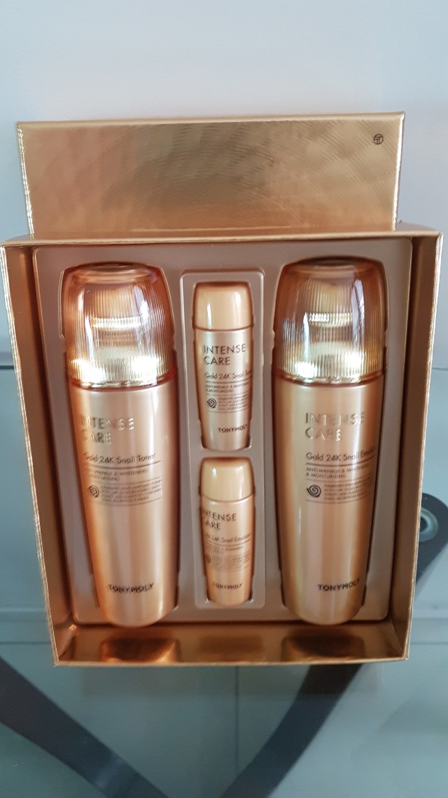 Tony Moly 24K Gold Snail Skin Care Set, Hobbies & Toys, Memorabilia ...
