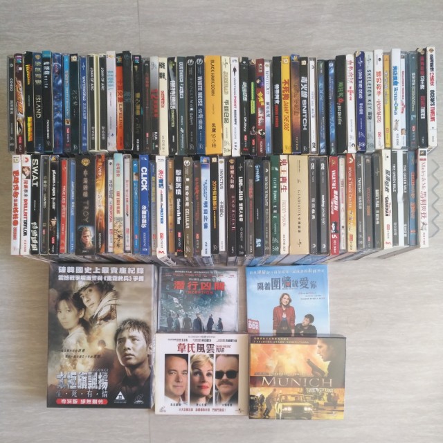 舊VCD影碟（尚未賣出的全打包價$180）, 興趣及遊戲, 音樂、樂器 & 配件, 音樂與媒體 - CD 及 DVD - Carousell