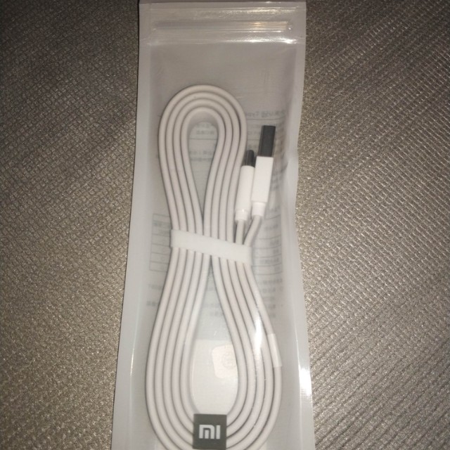 Xiaomi USB Type C Flat Cable Cm Mobile Phones Gadgets Mobile Gadget Accessories Other