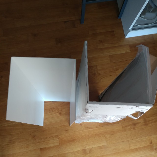 [Price Slashed] Brand New Ikea BOTKYRKA wall shelf * 2, Furniture ...
