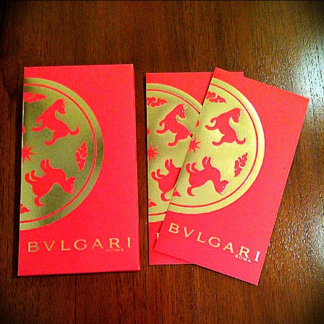 BVLGARI HONG BAO /RED PACKET 2018, Furniture & Home Living, Home ...