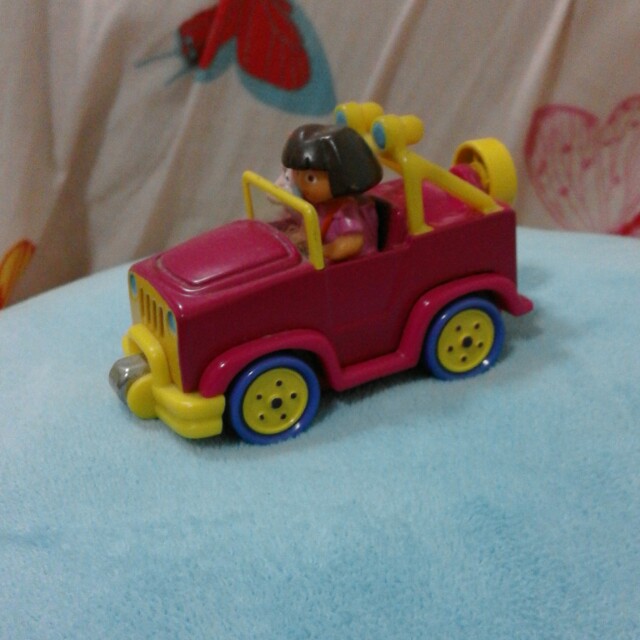 Dora The Explorer Car, Hobbies & Toys, Toys & Games on Carousell