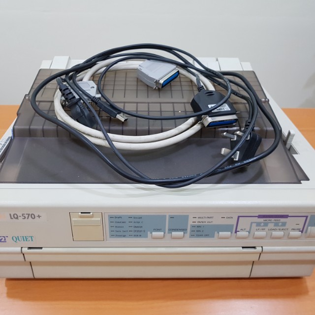 Epson LQ 570+, 24 pin Dot Matrix printer, Computers & Tech, Printers ...
