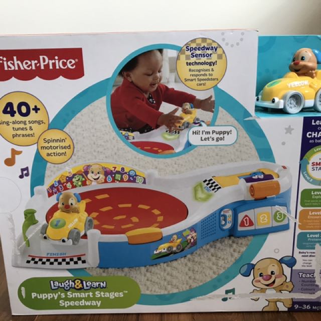 Fisher-Price Laugh & Learn puppy's smart stages Speedway, Babies & Kids ...