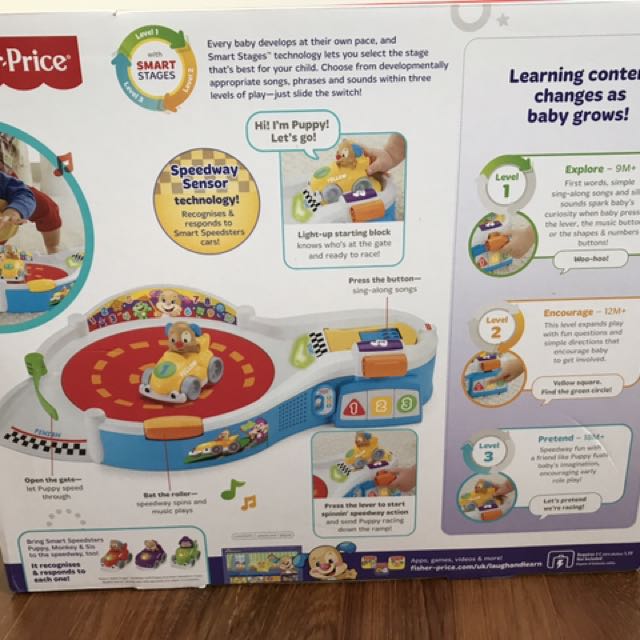 Fisher-Price Laugh & Learn puppy's smart stages Speedway, Babies & Kids ...