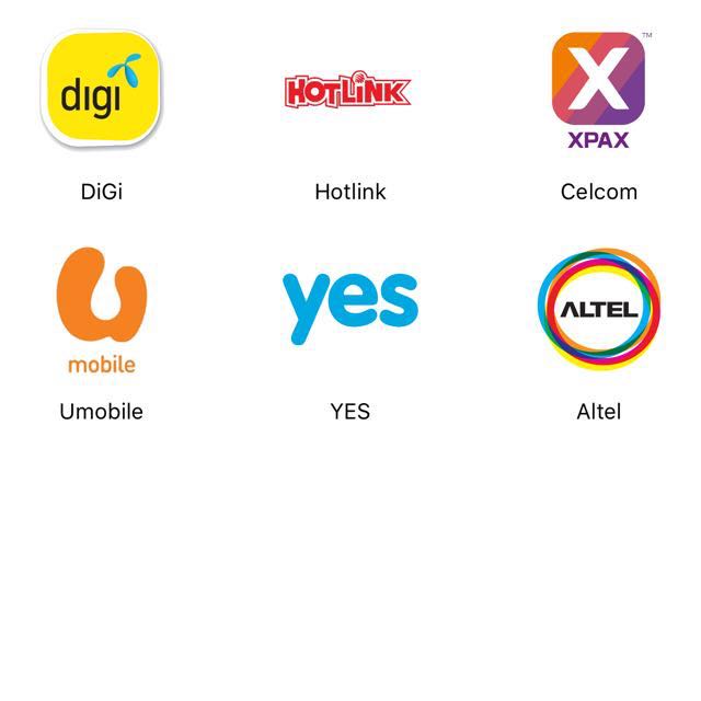 Malaysia Mobile Reload, Tickets & Vouchers, Vouchers on Carousell