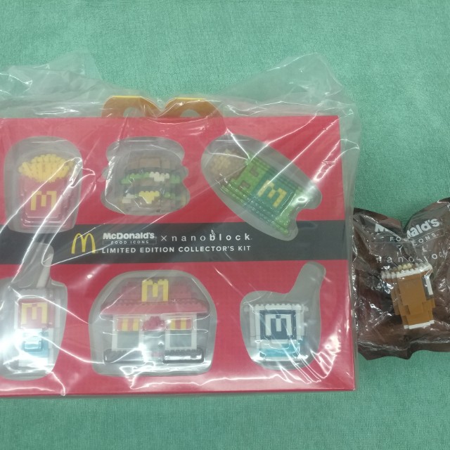McDonald’s Food Icons X nanoblock series, Hobbies & Toys, Toys & Games on Carousell