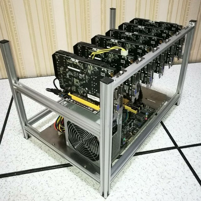 Ethereum Mining Rig 8GPU 1070 1070Ti Miner 1080Ti, Computers & Tech ...