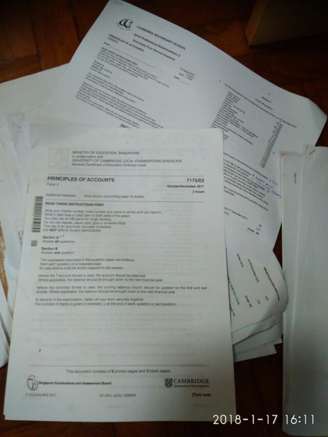 Poa notes and Poa exam paper, Hobbies & Toys, Books & Magazines ...