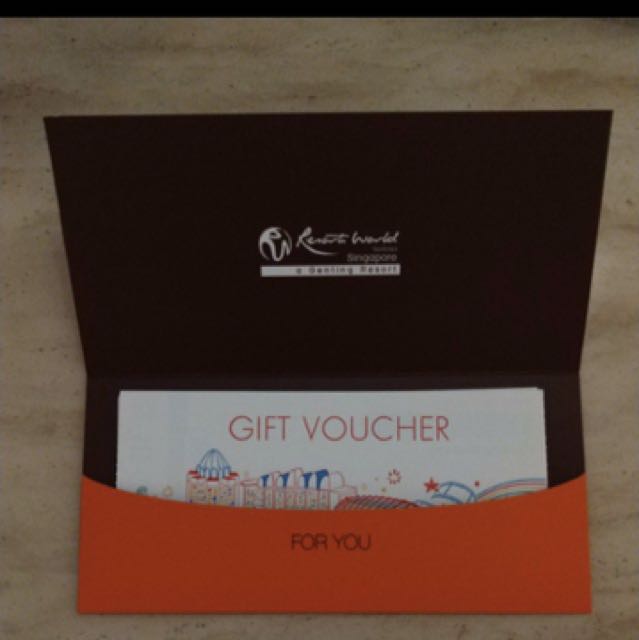 RWS GIFT VOUCHER WORTH OF $1000, Tickets & Vouchers, Vouchers on Carousell