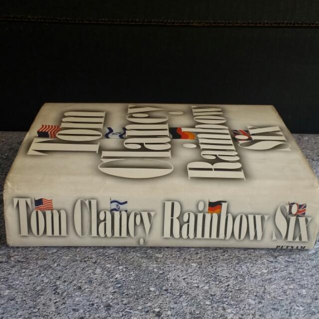 Tom Clancy Rainbow Six Hard Cover Book With Dust Jacket, Hobbies & Toys ...