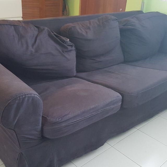 Used sofa, Furniture & Home Living, Furniture, Sofas on Carousell