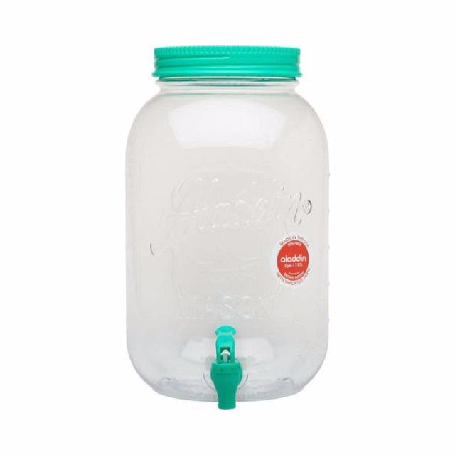 Aladdin Classic Glass Mason Beverage Dispenser, Furniture & Home Living ...