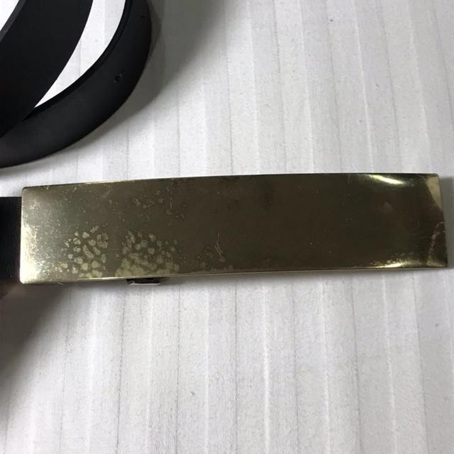 Authentic Mango Gold Bar Belt, Women's Fashion, Watches & Accessories ...