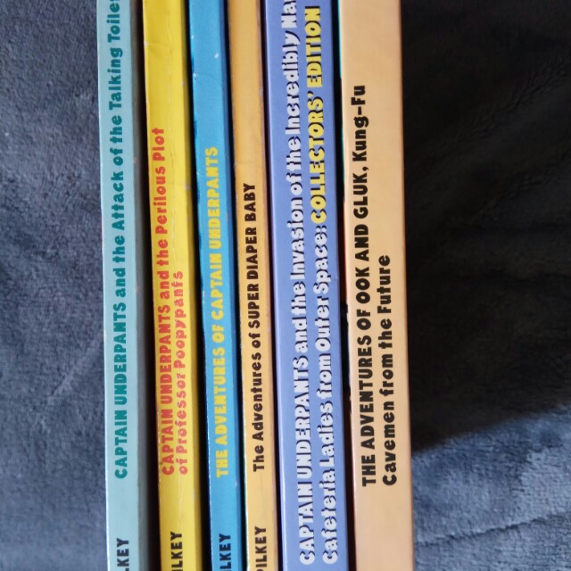 Captain Underpants Bundle, Hobbies & Toys, Books & Magazines, Children ...