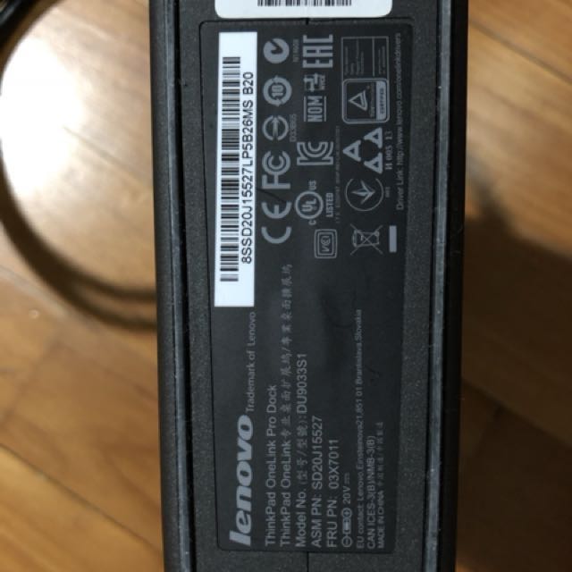 Lenovo Thinkpad Onelink Pro Dock Computers And Tech Parts And Accessories Computer Parts On Carousell
