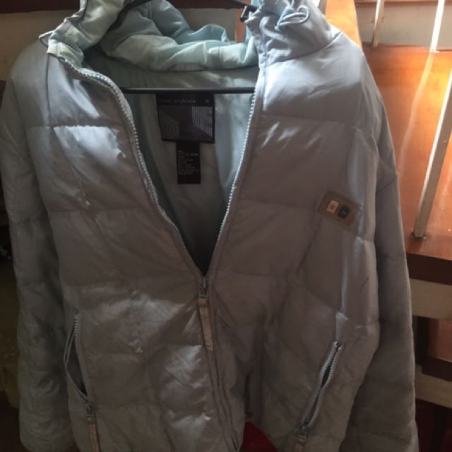 LIGHT BLUE WINTER JACKET, Women's Fashion, Coats, Jackets and Outerwear ...